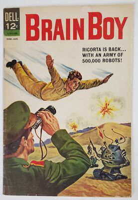 BRAIN BOY NO. 5 - DELL COMICS - JUNE-AUGUST 1963 | eBay