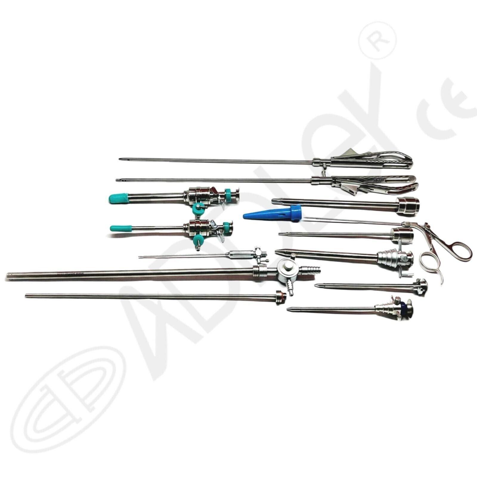 ADDLER LAPAROSCOPIC MINI SURG ENDO SURG INST SET OF 13 | eBay