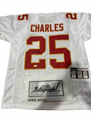 Jamaal Charles Signed/Autographed Kansas City Chiefs Custom Jersey ...