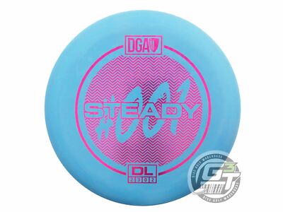 NEW DGA D-Line Steady 170-172g Teal Pink Shatter Foil Putter Golf Disc ...