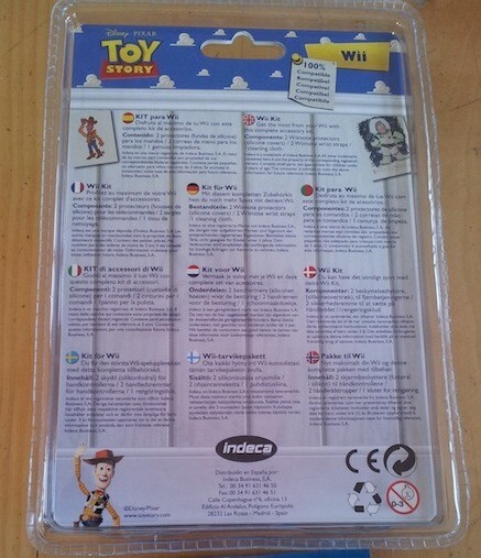 Disney Toy Story Buzz and Woody Wii Kit 5 in 1 Accessories Case Cover ...