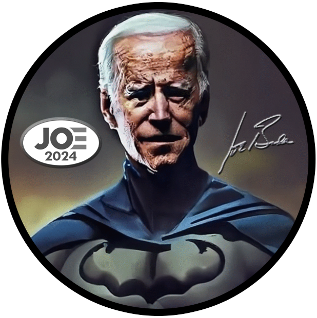 Donald Trump Super Joe Biden Man Gold Coin Signed US President Election ...