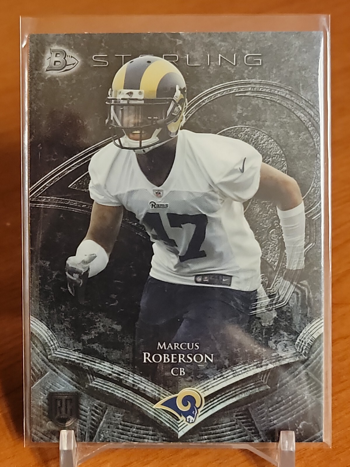 2014 Bowman Sterling #80 Marcus Roberson RC St. Louis Rams | eBay