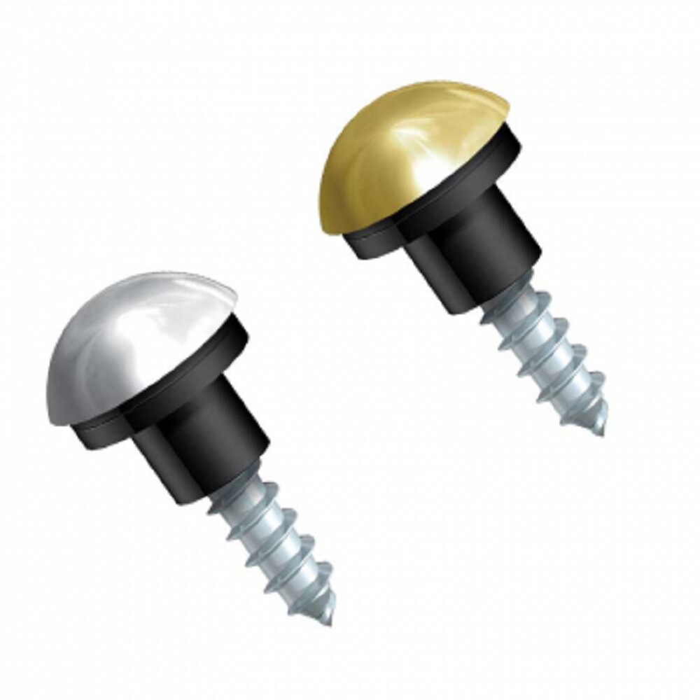 Mirror Screws Choose - Flat,Dome,Chrome & Brass High Quality Sizes ...