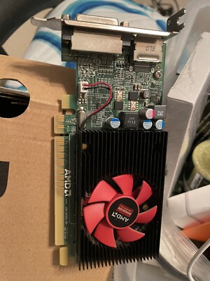 AMD Radeon R5 340 2GB GDDR3 PCIe Graphics Card Low Profile DVI DP Dell ...