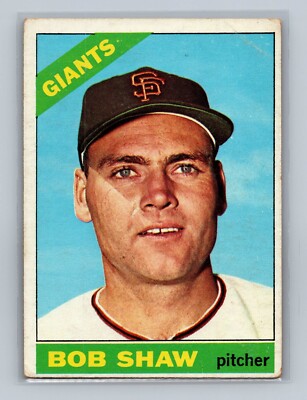 1966 Topps Bob Shaw #260 Giants | eBay