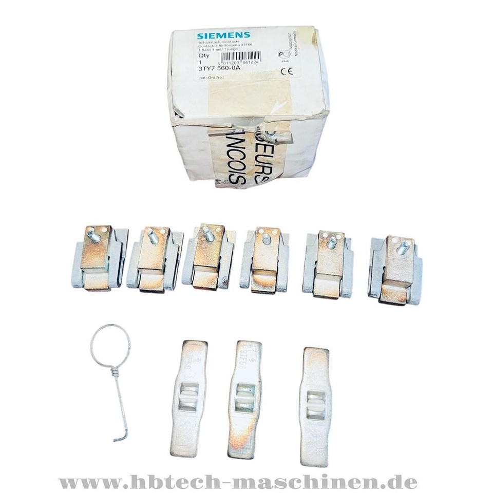 Siemens 3TY7560-0A Main Contact Kit for 3TF56 Contactor 4011209061224 ...