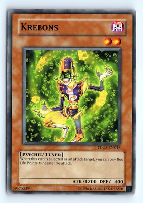 Yu-Gi-Uh Krebons #TDGS-EN018 The Duelist Genesis tcg LP | eBay