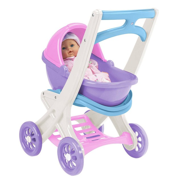 American Plastic Toys on The Go Doll Stroller 20250 for sale online | eBay