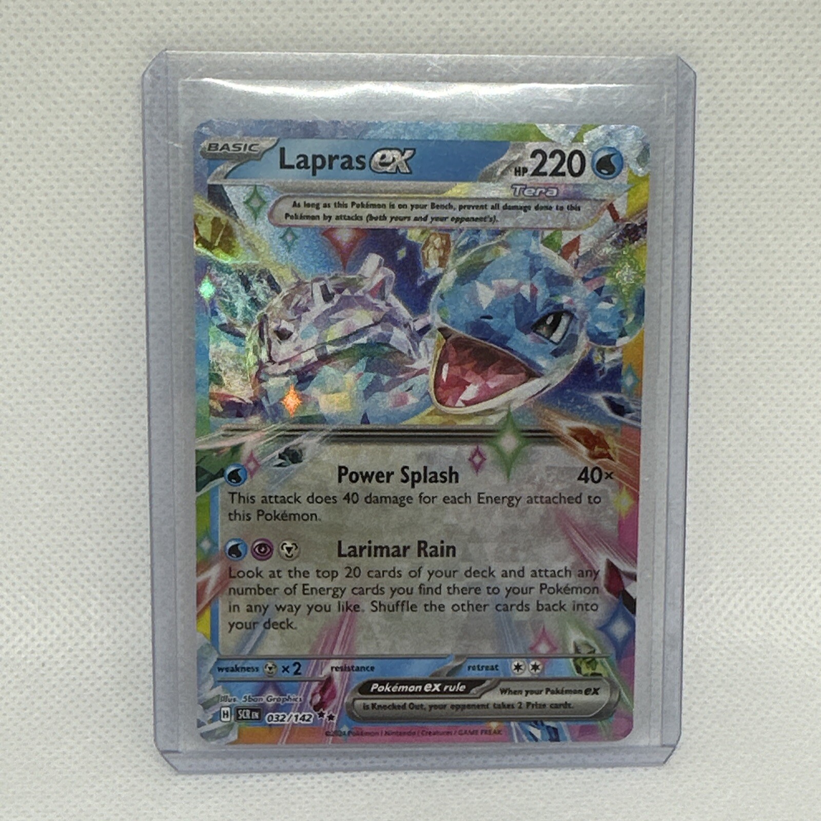 Lapras ex Stellar Crown #32/142 Double Rare NM | eBay