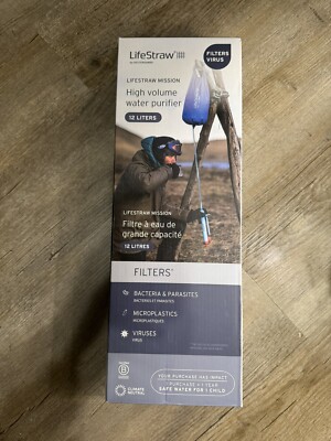 LifeStraw High Volume Water Purifier- 12L- Brand New | eBay