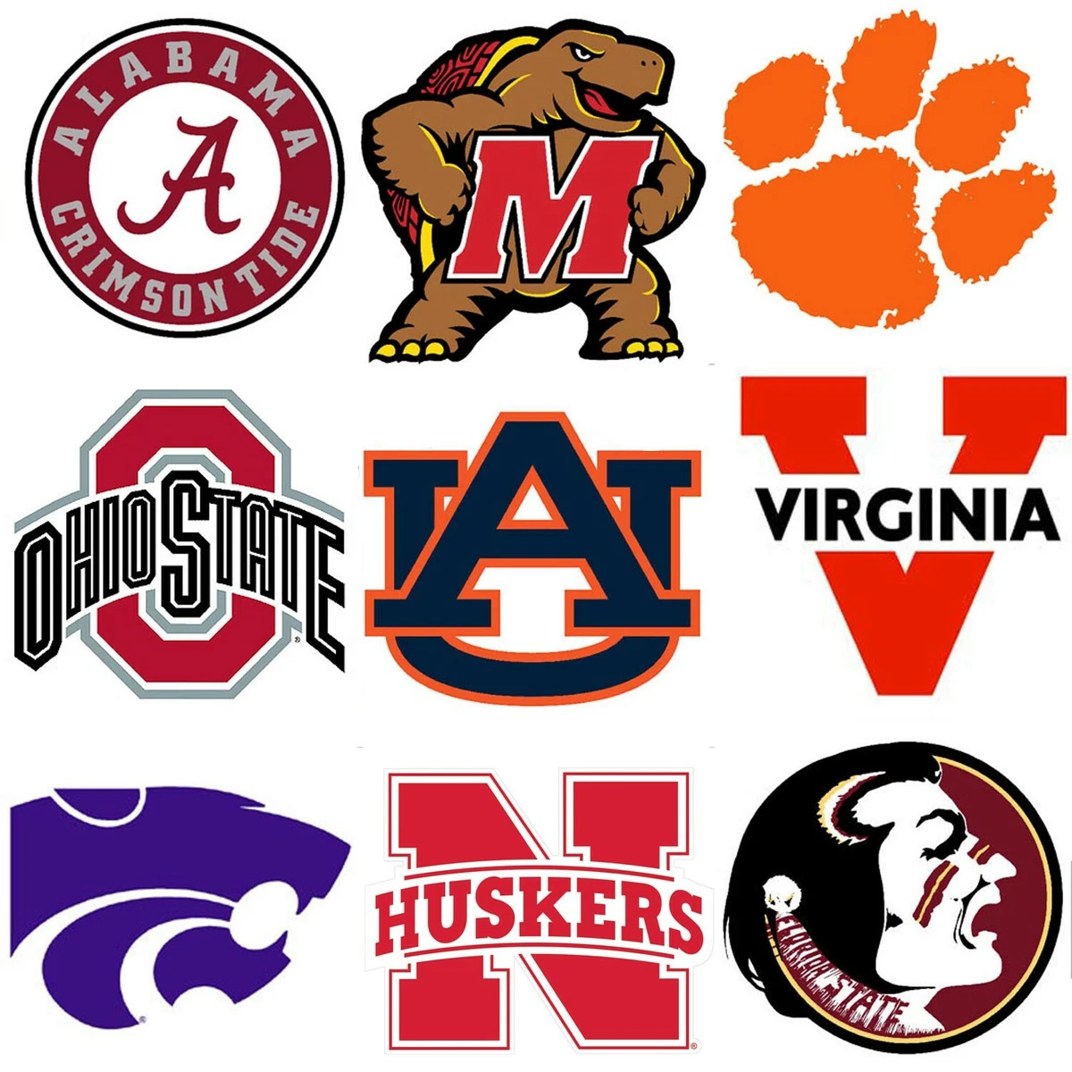College Team Logos