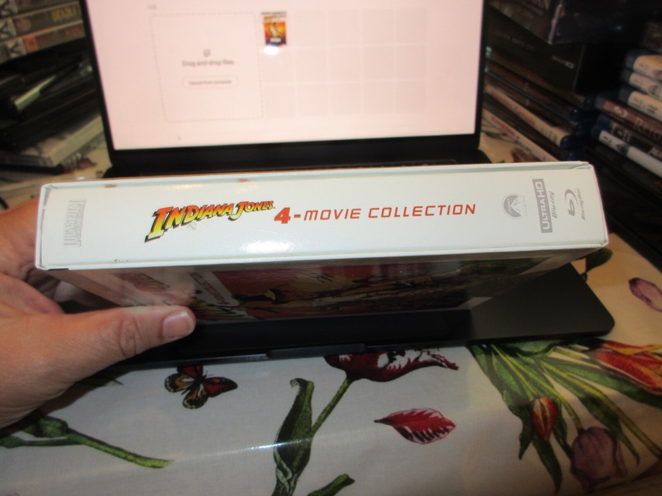Indiana Jones 4-Movie Collection 4K Ultra HD Box Set MINT DISCS BOX ...