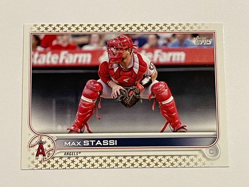 2022 Topps Baseball Gold Stars #609 - Max Stassi - Los Angeles Angels ...