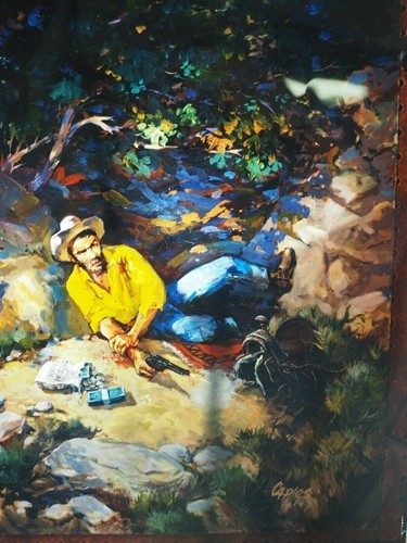 Robert Caples original Color Negative oF Painting for Printing 8" x 10 ...