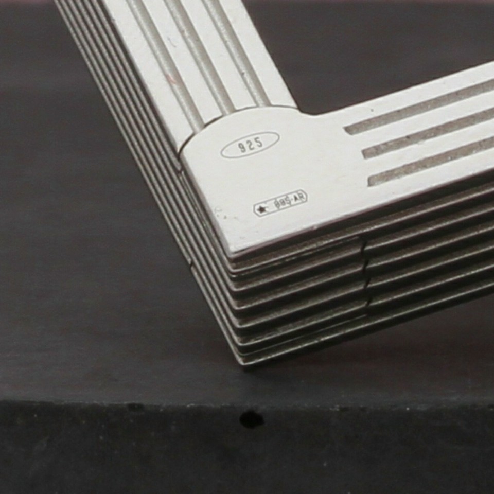 ivi los angeles sterling silver medium aurelia hoop earrings | eBay