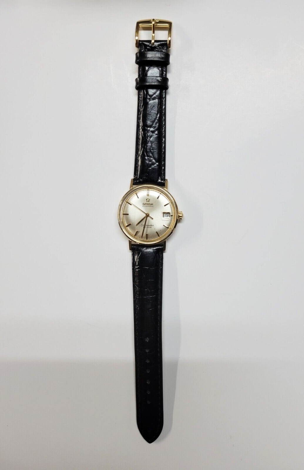 OMEGA Seamaster De Ville 14K Gold Men's Watch, Movement: 563 - KM6610 ...