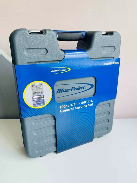 Blue-Point 100 Piece 1/4" & 3/8"dr Metric General Service Set ...