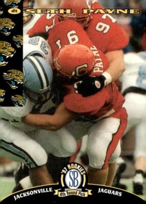 1997 Score Board NFL Rookies #82 Seth Payne | eBay