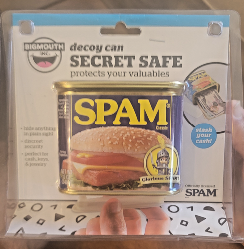 SPAM ® OFFICIALLY LICENSED - Decoy Safe Home Bank - hide cash jewelry ...