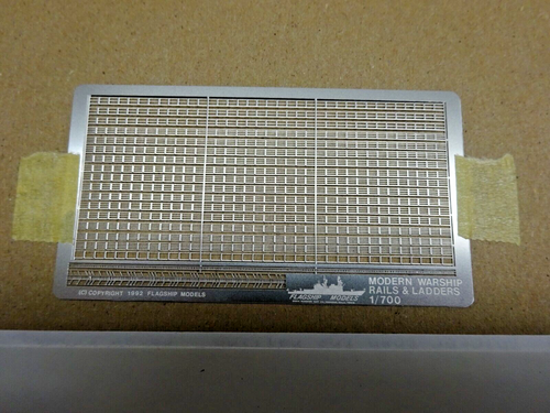 Flagship Models FM700-2 Modern Warship 1/700 Rails and Ladders Photo ...