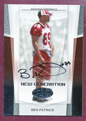2007 Leaf Certified Materials #179 Ben Patrick Autograph 349/399 ...