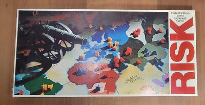Vint. RISK Game 1975 Parker Brothers World Conquest Game - Never Used ...