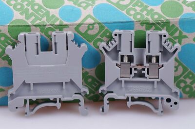 1 Stück PHOENIX CONTACT UK 3N 3001501 Durchgangsklemme, grau UK3N | eBay.de