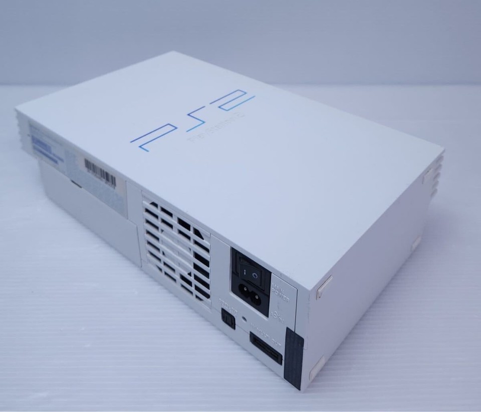 SONY PS2 PlayStation 2 SCPH-55000 White Japanese Console & Controller ...