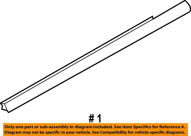 BMW OEM 51337258296 Door Moulding Belt Molding for sale online | eBay