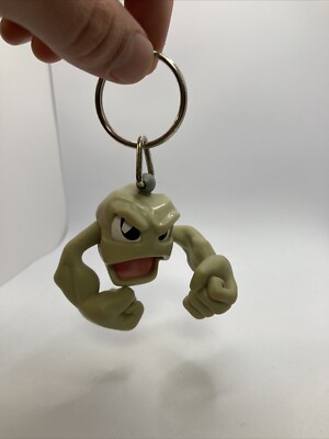 Geodude Pokemon Keychain vtg Nintendo 1999 Burger King | eBay