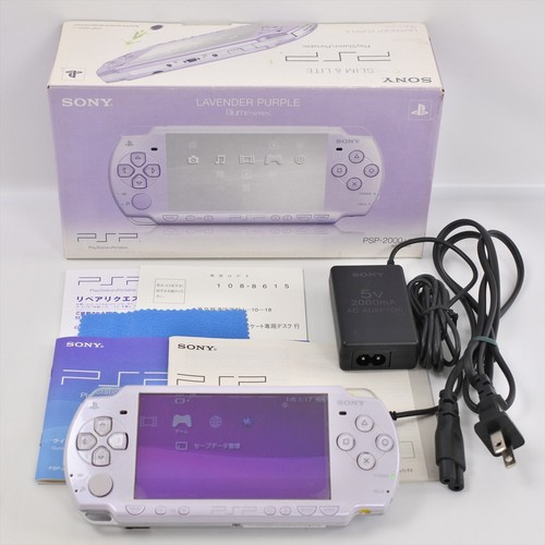 Sony+PSP+2000+Lavender+Purple+Handheld+System for sale online | eBay