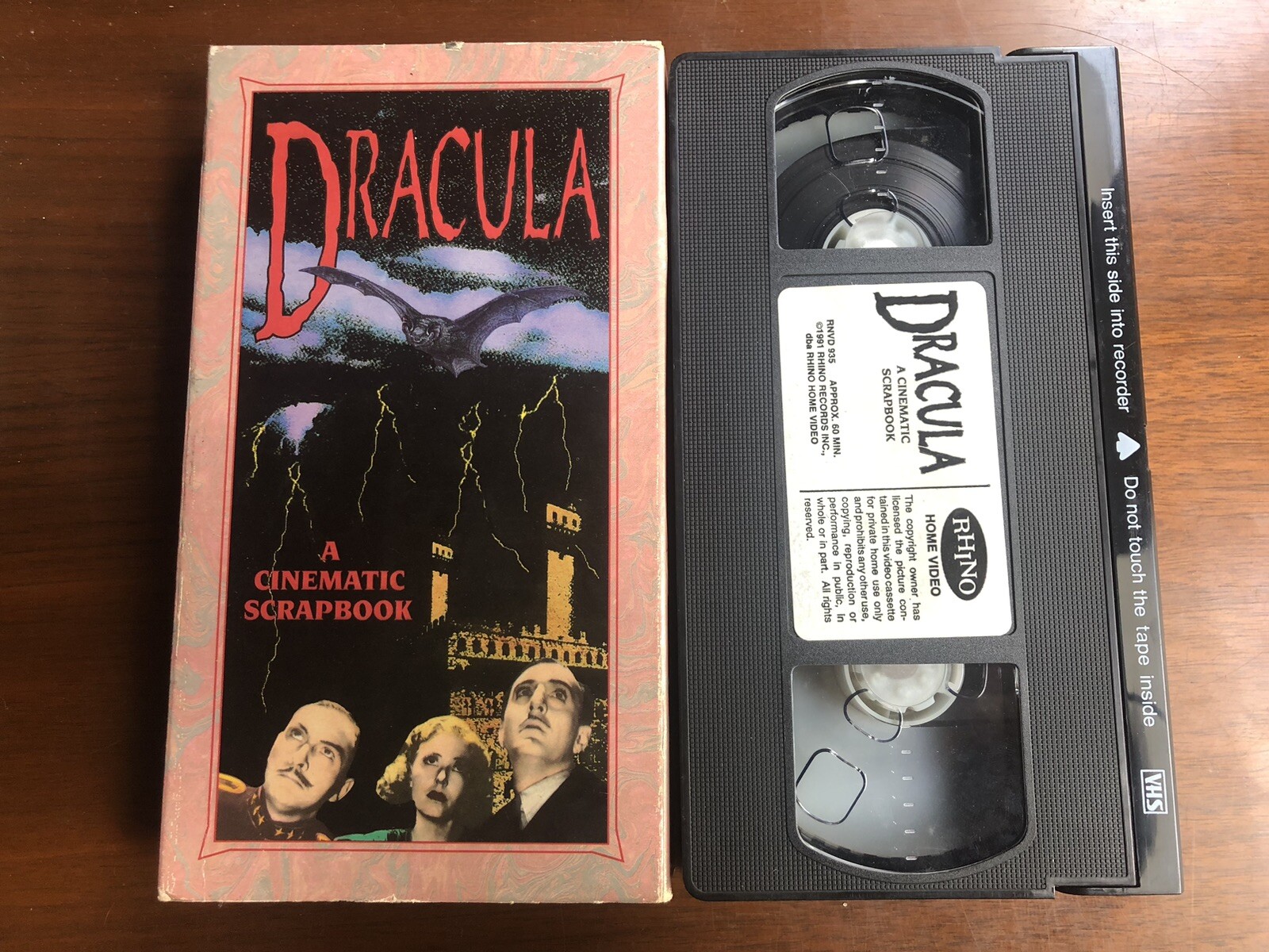 Dracula: A Cinematic Scrapbook (VHS, 1991) 81227093532 | eBay