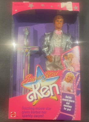 1988 Mattel Super Star Ken Doll For Barbie #1535 NEW IN BOX Vintage (Z ...