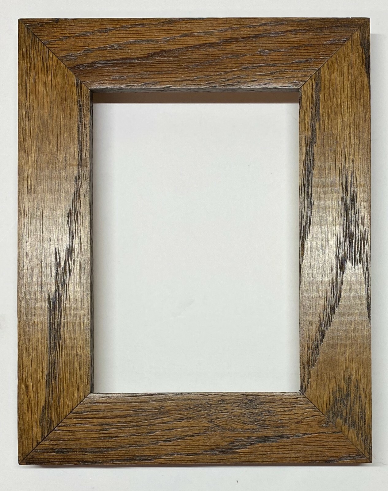 F054 1-1/2" Dark Walnut Stained Oak Picture Frame | eBay