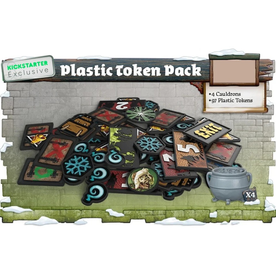 Zombicide: White Death Plastic Token Pack - Kickstarter Exclusive - In ...
