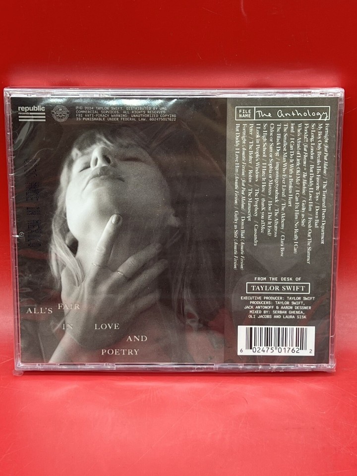 Taylor Swift The Tortured Poets Department Anthology CD Target ...