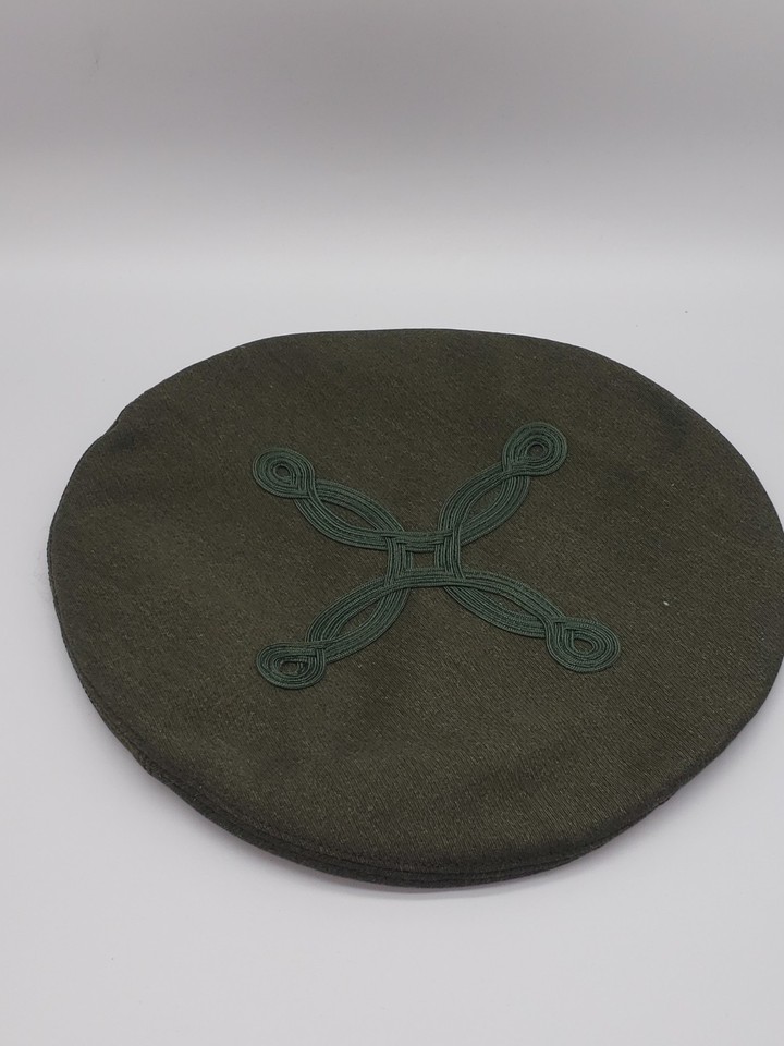 USMC Officer Wool 6 7/8 Green Service Alpha Dress Hat Cover Brand New w ...