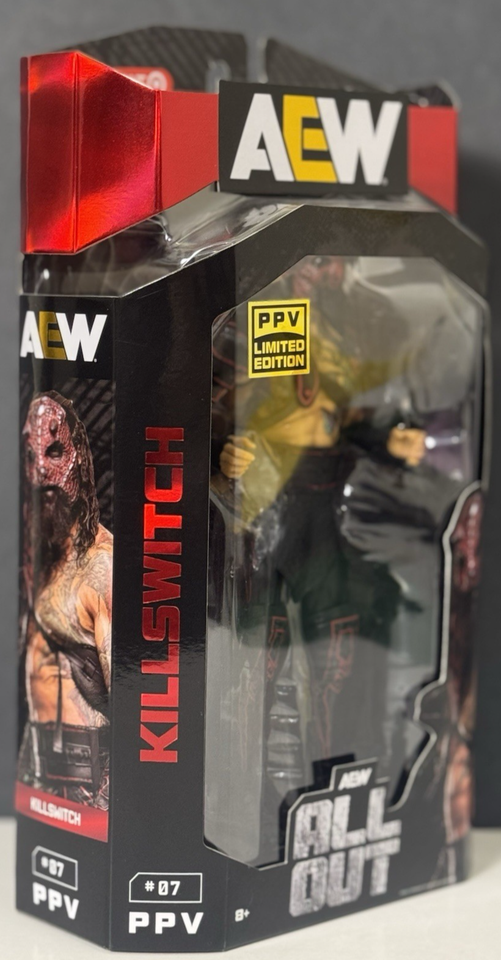 AEW All Out Killswitch Target PPV Limited Edition Action Figure #07 NIB ...