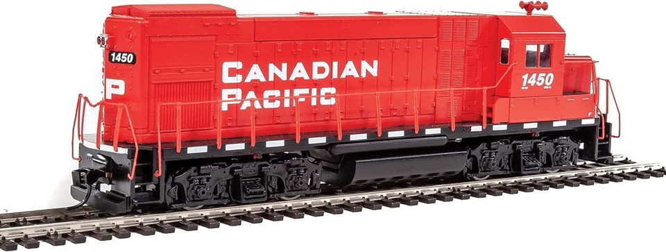 HO Scale EMD GP15-1 Model Train - DC - Canadian Pacific Red/White for ...