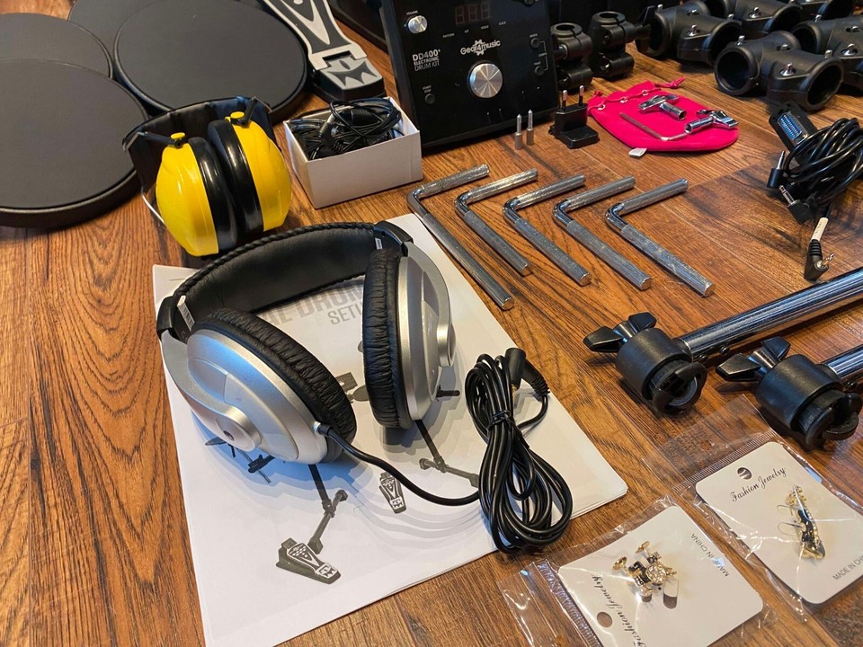 DD400+ Gear4Music ELECTRONIC DRUM KIT SPARES: module, cymbal, tom ...