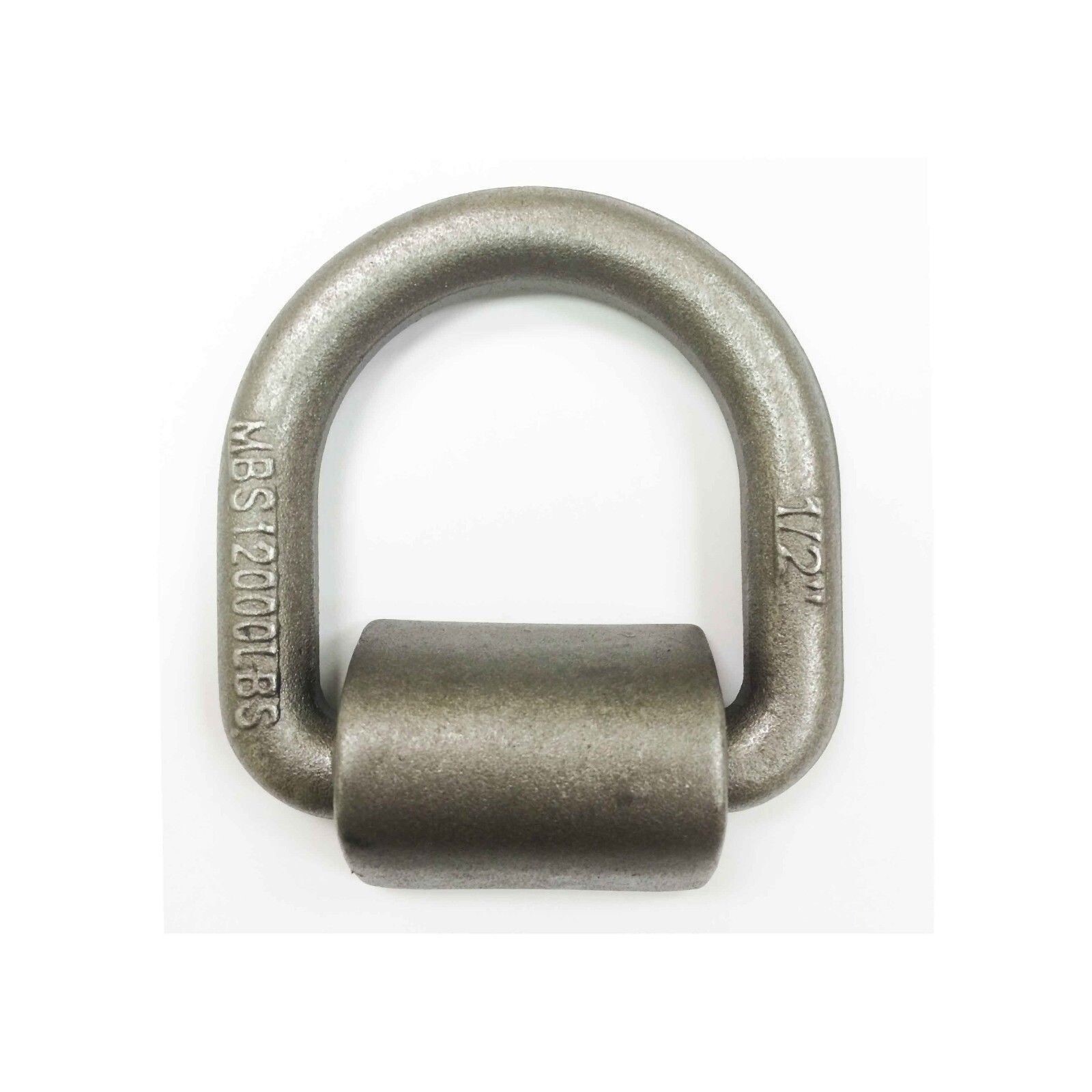 Set of 4 Weld-on 1/2" Forged D-Rings for Trailer, Truck Tie-down Ring ...