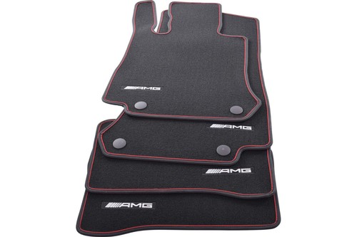Mercedes-Benz AMG Edition Original 4 Floor Mats Black/Red X 253 GLC SUV ...