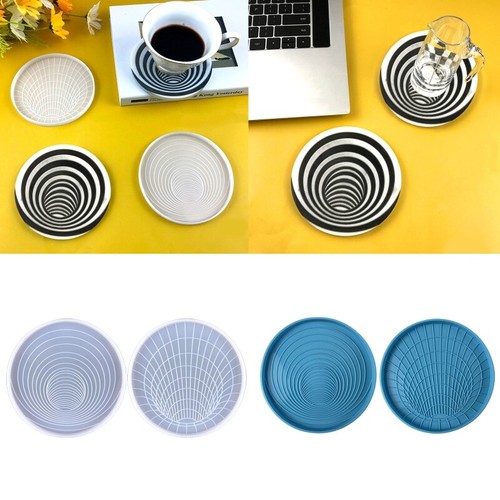 Fruit Plate Mat Mold Silicone Tea Table Mold Epoxy Resin Casting Molds ...
