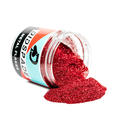 2oz Roulette Red 0.008 Red Micro Metal Flake - Solvent Resistant ...