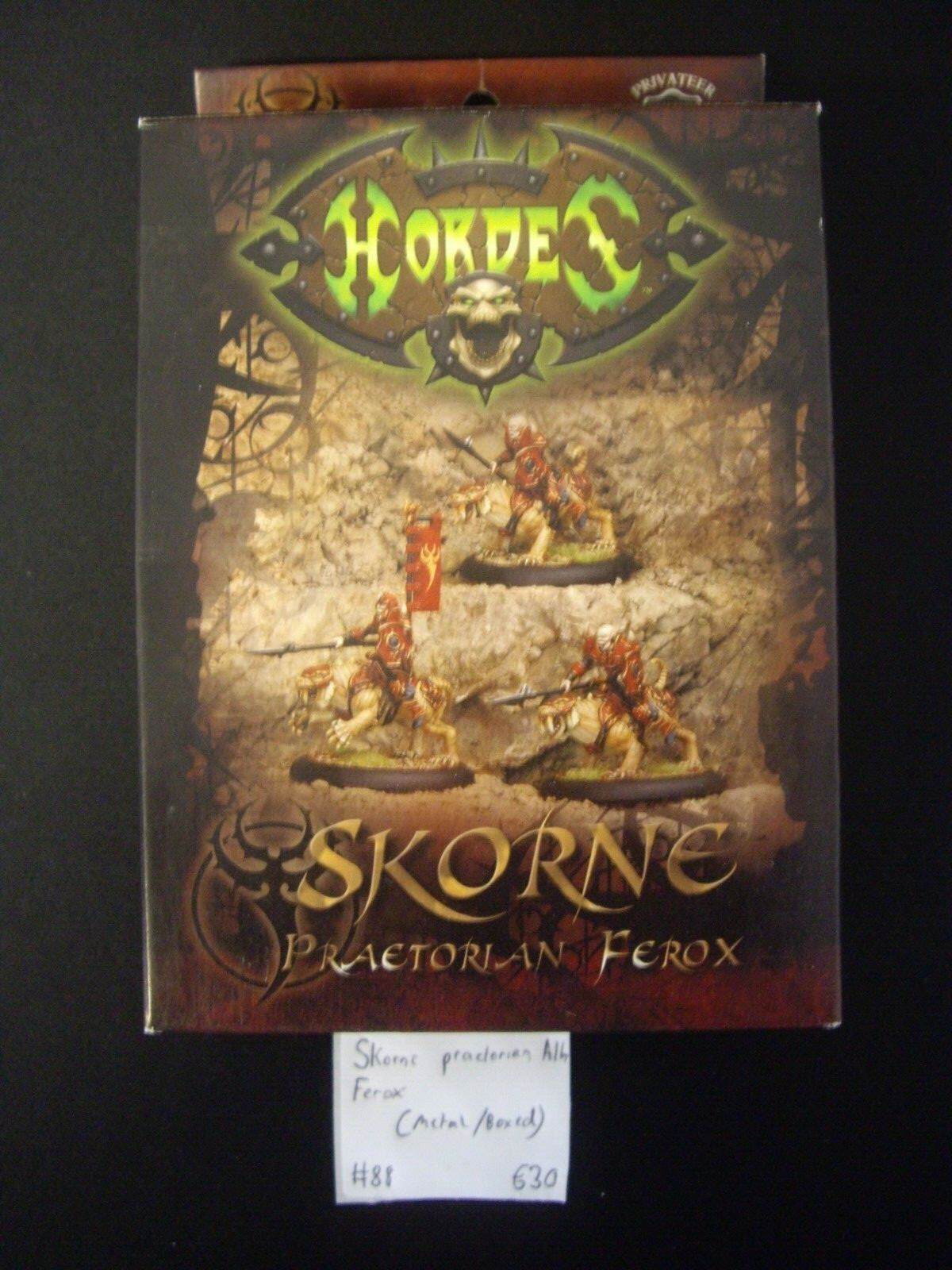 HORDES & WARMACHINE Miniatures MULTILIST - Privateer Press - Sold ...