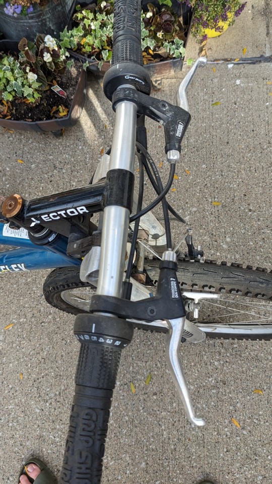 Pro Flex 755 Mountain Bike 1990's 21-speed Polymer Full Suspension ...