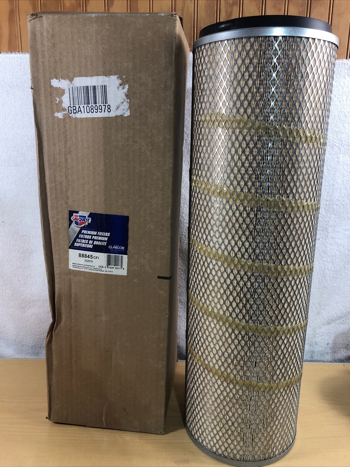 CARQUEST 88845 - Air filter cross reference