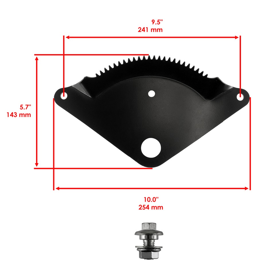 Steering Sector Gear Plate For Husqvarna LTH1438 LTH151 LTH152 LTH154 ...
