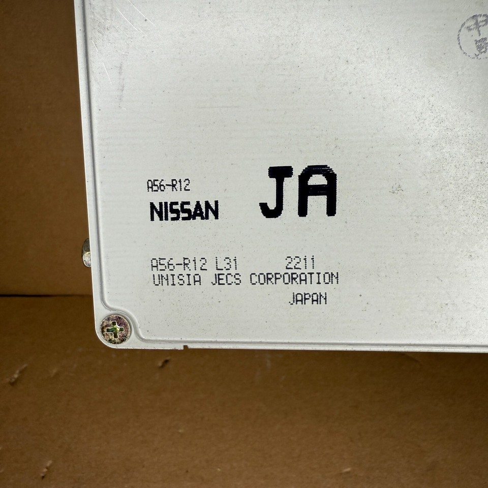 Nissan Stagea NM35 Engine ECU COMPUTER ECM A56-R12 JA L53 Box D | eBay